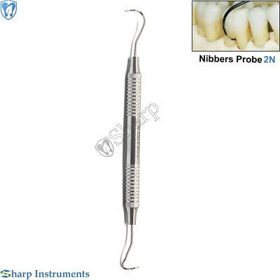 Nabers 2N Periodontal Probe Dental Furcation Probes BPR-PSR Depth ...