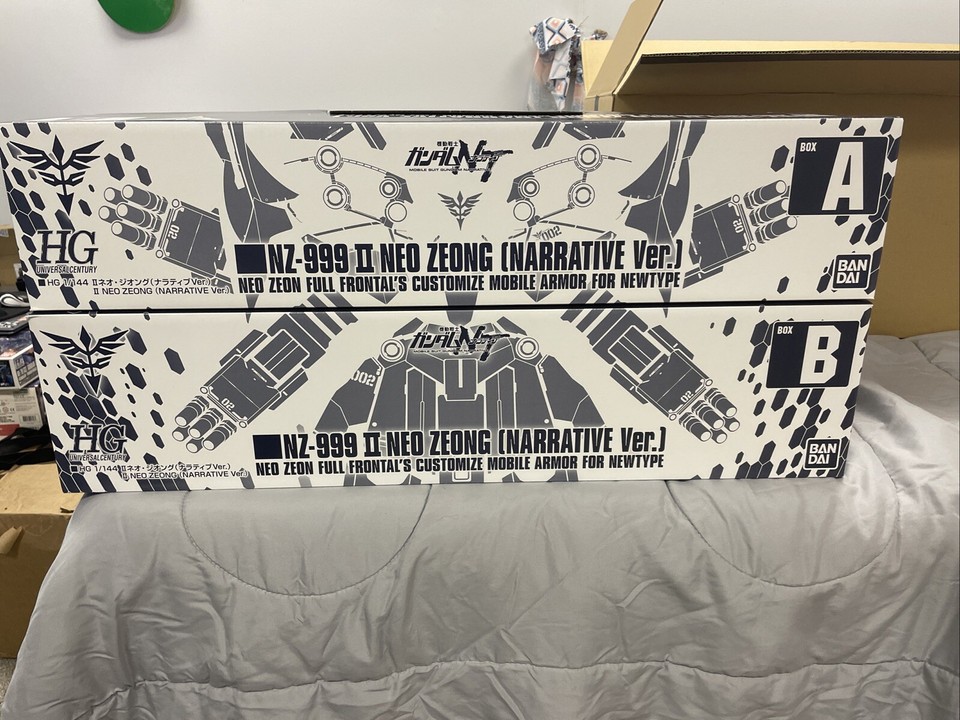 Neo Zeong Narrative Ver. Kit Premium Bandai HGUC 1/144 Scale HG II New ...
