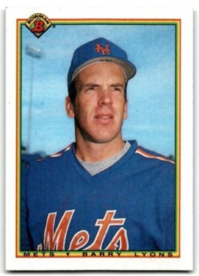 1990 Bowman Baseball Card Barry Lyons New York Mets #139 | eBay