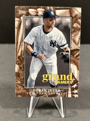 Derek Jeter 2024 Topps Series 1 Grand Gamers Insert GOG-6 New York ...