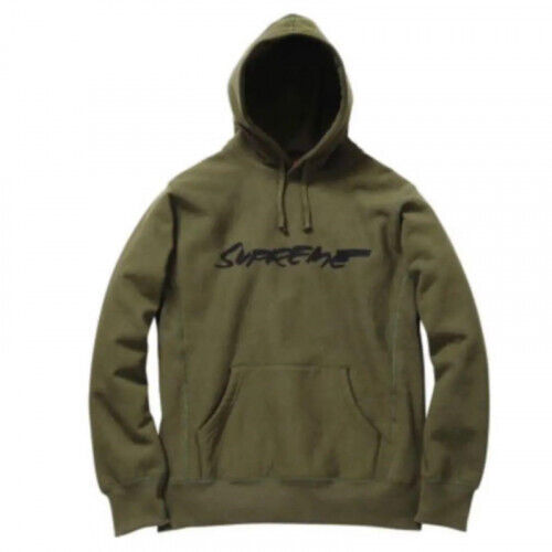Supreme × FUTURA Logo Pullover Sweat Hoodie Olive / Size S Supreme × FUTURA Logo Pullover Sweat Hoodie Olive / Size S