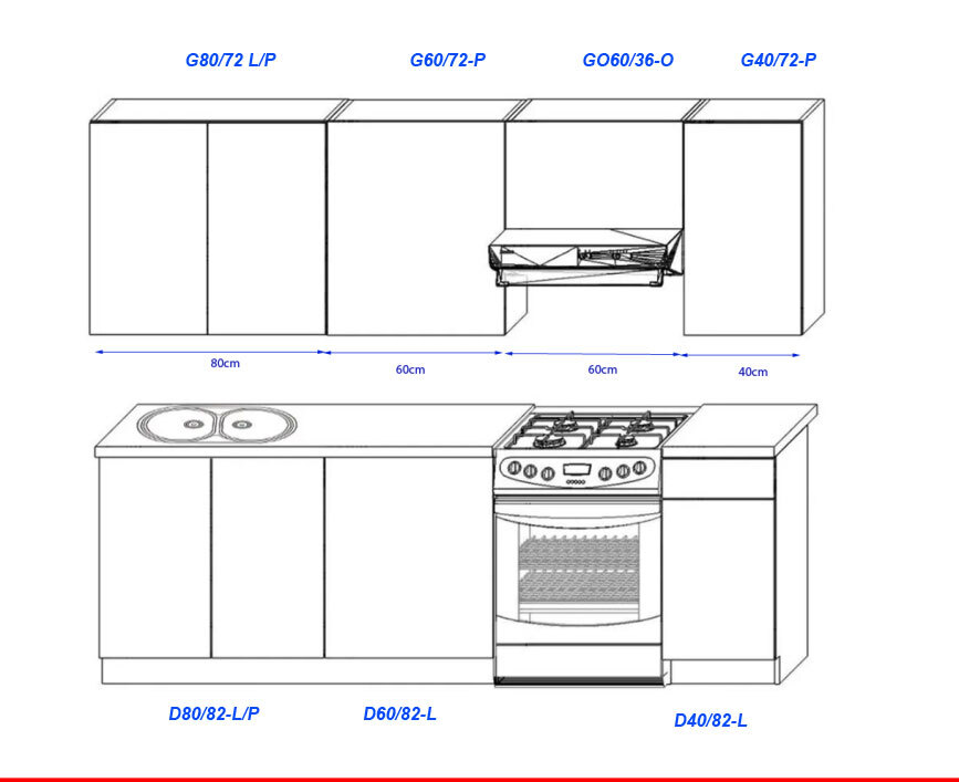 Küche Küchnzeile Design Einbauküche Senso Beatrice Weiss Glanz #L21640 ...