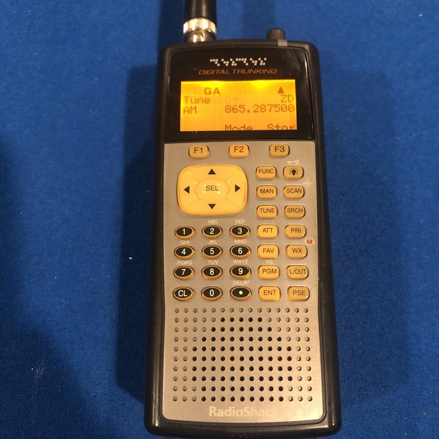 RadioShack Pro-106 Digital Trunking Scanner Radio Shack 20-106 for sale ...