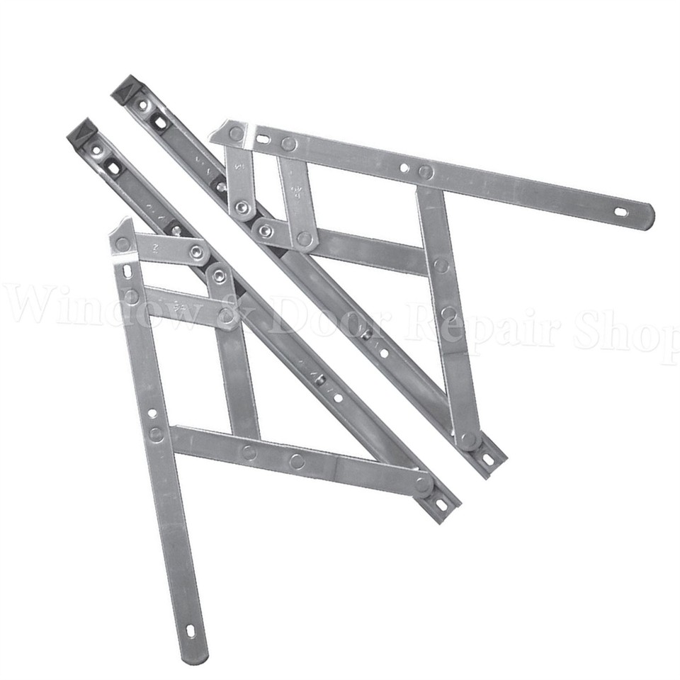 DGS Window Hinge Friction Stay Replacement Pair for UPVC PVC Double ...