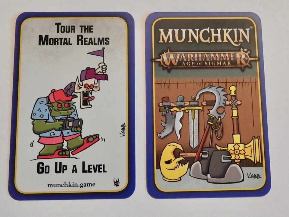 MUNCHKIN Promo cards - Multiple themes & types All New and Mint - $3.99 ...
