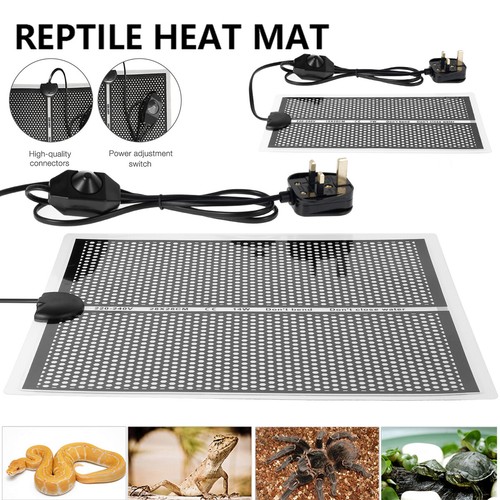 Reptile Heating Pad Waterproof Reptile Heat Pad Under Tank Terrarium ...