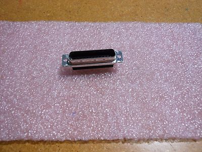 AMP CONNECTOR 25 POS D-SUB NO CONTACTS (LOT OF 42 PC) PART # 207464-2 ...