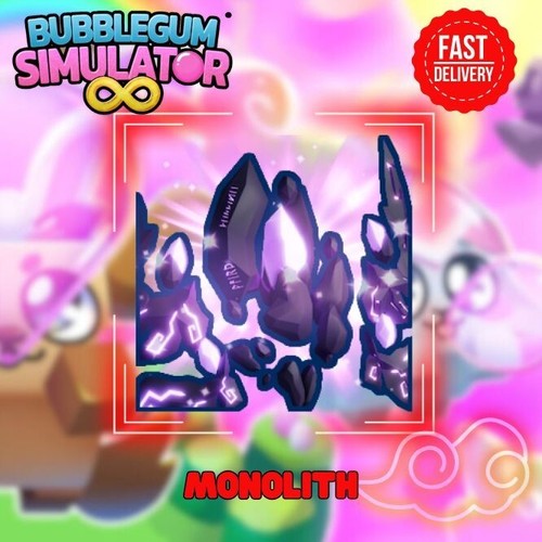 Monolith 🎲 Bubble Gum Simulator INFINITY | BGSI 🍀Cheap Pets! | eBay