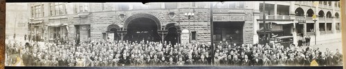 Antique Panoramic 4'x39" Original Photo 1917 WWI Downtown Kansas City ...