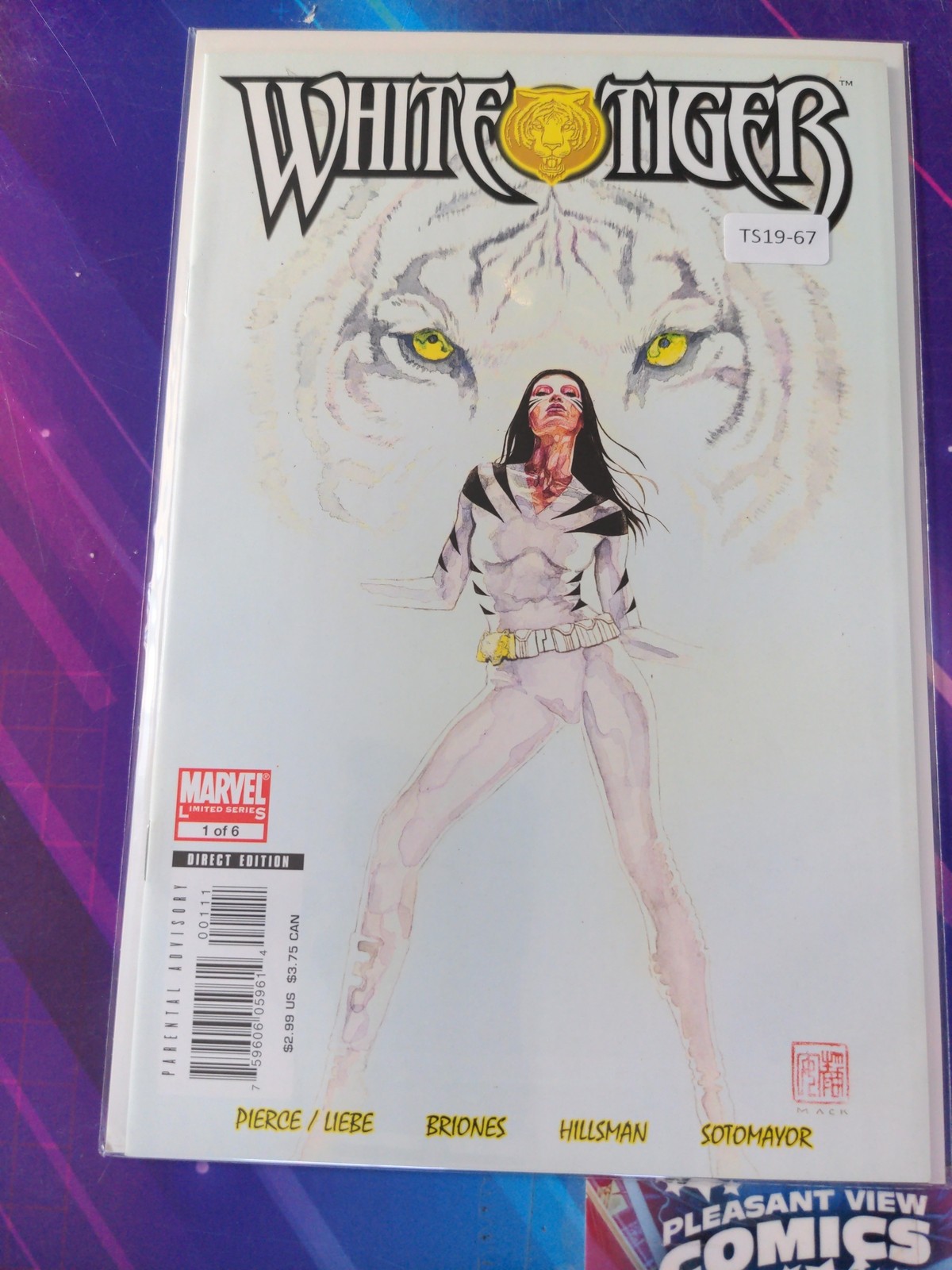 WHITE TIGER #1 HIGH GRADE 1ST APP MARVEL COMIC BOOK TS19-67 | eBay