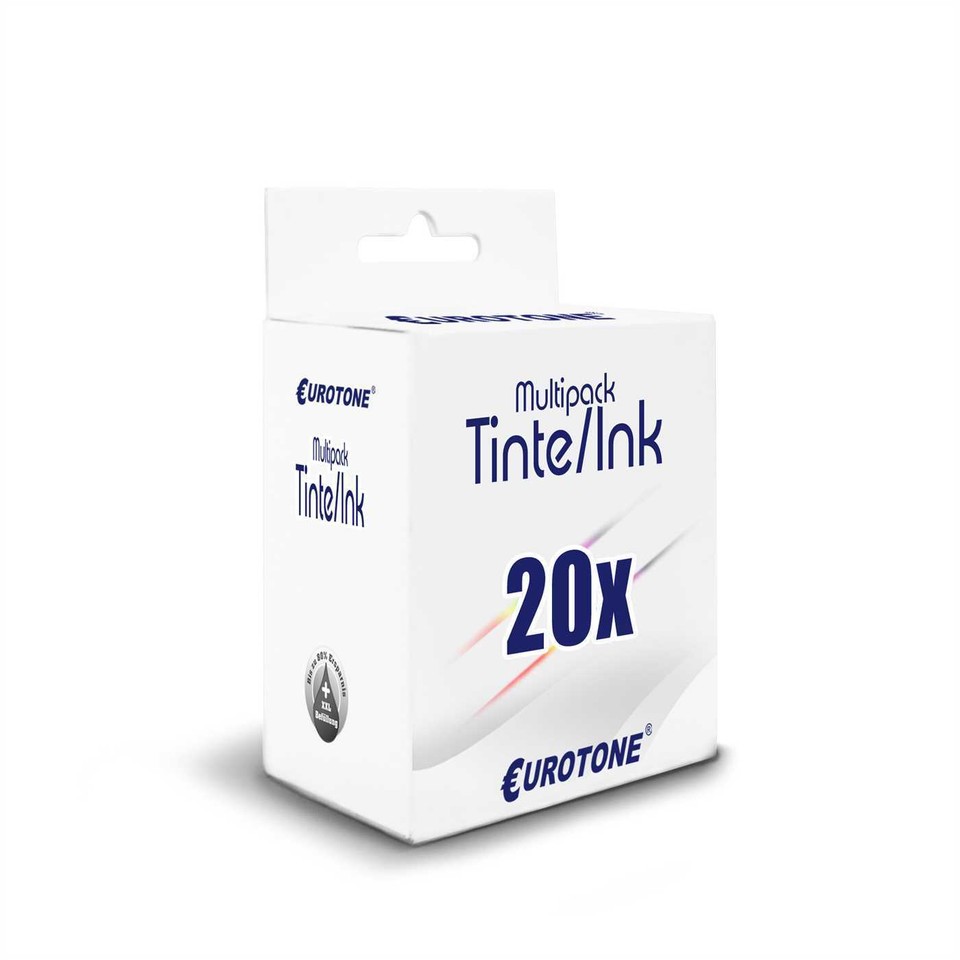 20x Eurotone Ink Replaces HP CZ130A-CZ133A CZ130A CZ131A CZ132A CZ133A ...