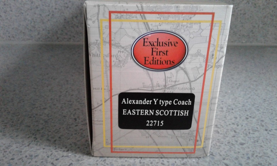 EFE 1:76 22715 Alexander Y type coach Eastern scottish, 3DW London ...