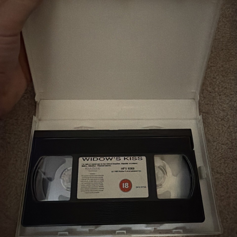 Widows Kiss (VHS, 1997) promo copy Beverley D' Angelo vgc big box | eBay UK