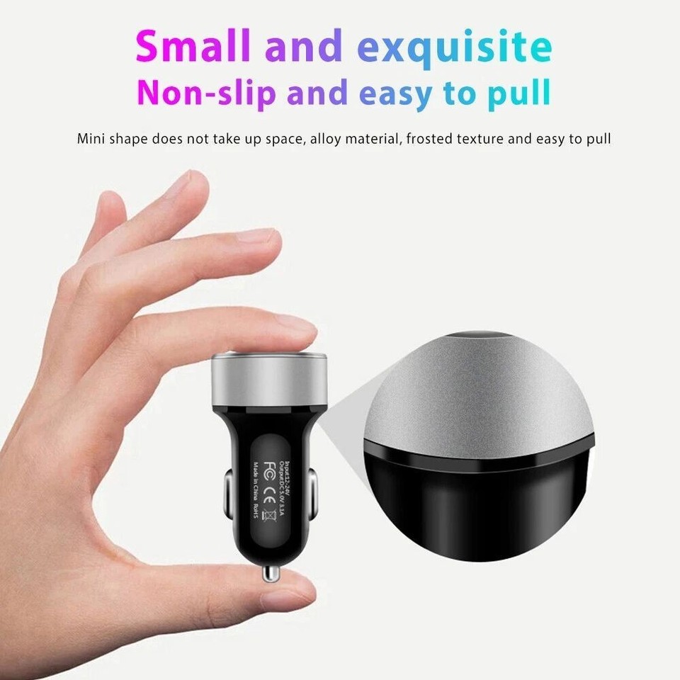 USB Car Socket Phone Charger 12V Cigarette Lighter Power Adapter Plug | eBay UK