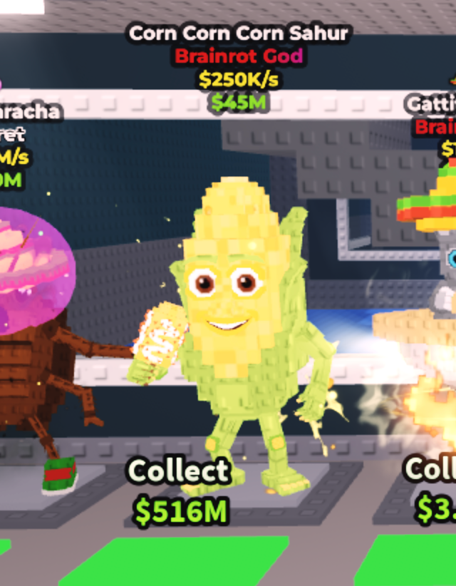 Corn Corn Corn Sahur - Steal a Brainrot - Brainrot God 250k/s | eBay