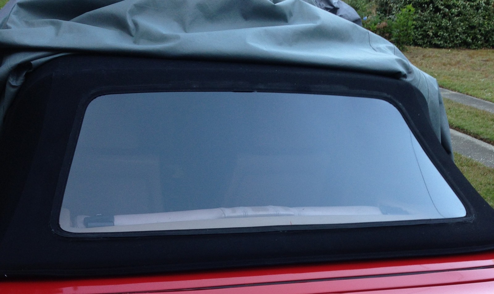 E30 BMW CONVERTIBLE REAR WINDOW (1980's-1992 3 Series) FOR 318,318i,325 ...