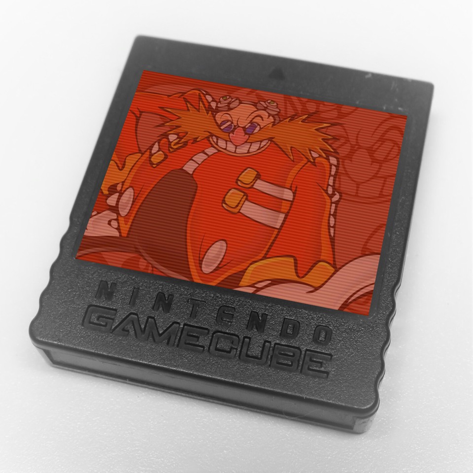 Sonic Adventure 2 Collection - Custom Nintendo GameCube Memory Card ...