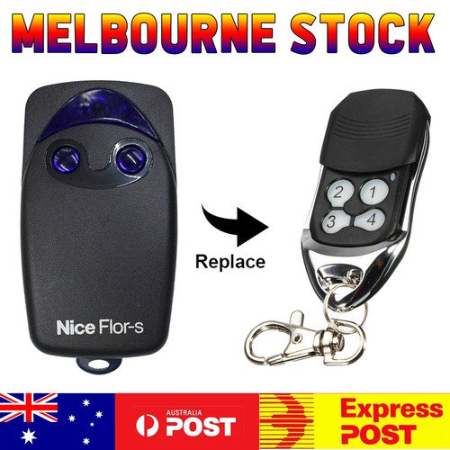 Garage/Gate Compatible Remote For Nice Flor-s FLO1-RS FLO2-RS FLO4-RS nice New | eBay Australia