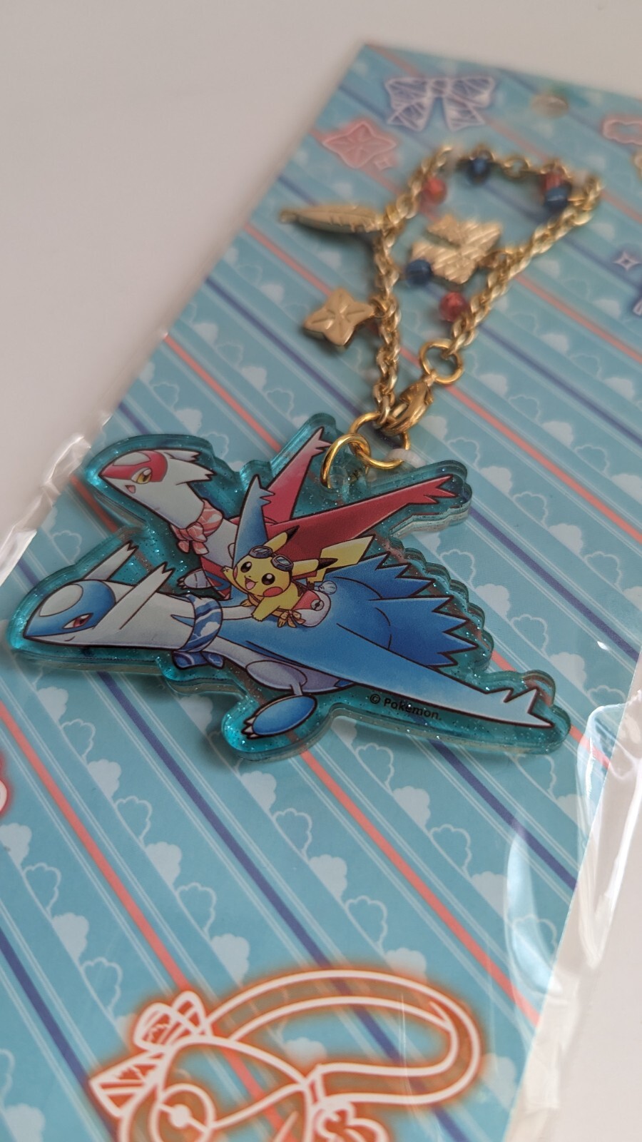 new! Pokemon Center Japan 2019 Pikachu Riding Latios Latias Keychain | eBay