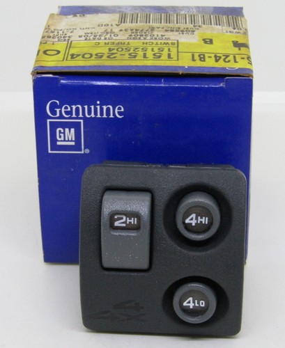 NEW GENUINE GM GENERAL MOTORS OEM TRANSFER CASE SWITCH PART NO ...