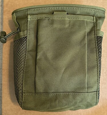 Green Dump Pouch w Drawstring, Magazine/Mag Pouch, Tactical Utility ...