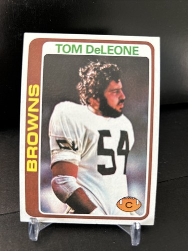 1978 Topps Football Tom DeLeone Cleveland Browns #13 | eBay