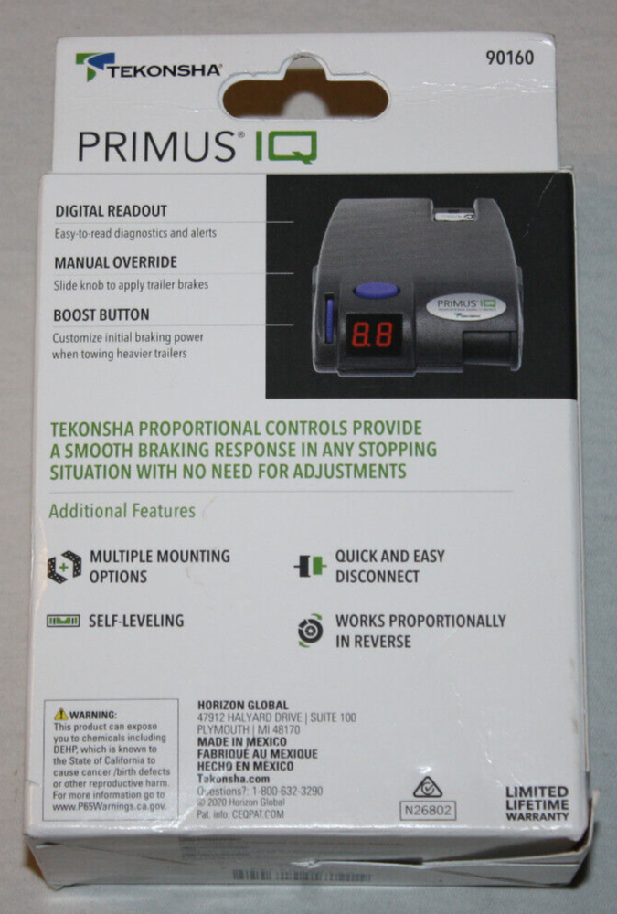 Trailer Brake Control Tekonsha 90160 for sale online | eBay