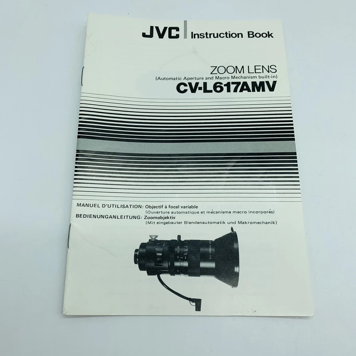 Jvc Instruction Booklet