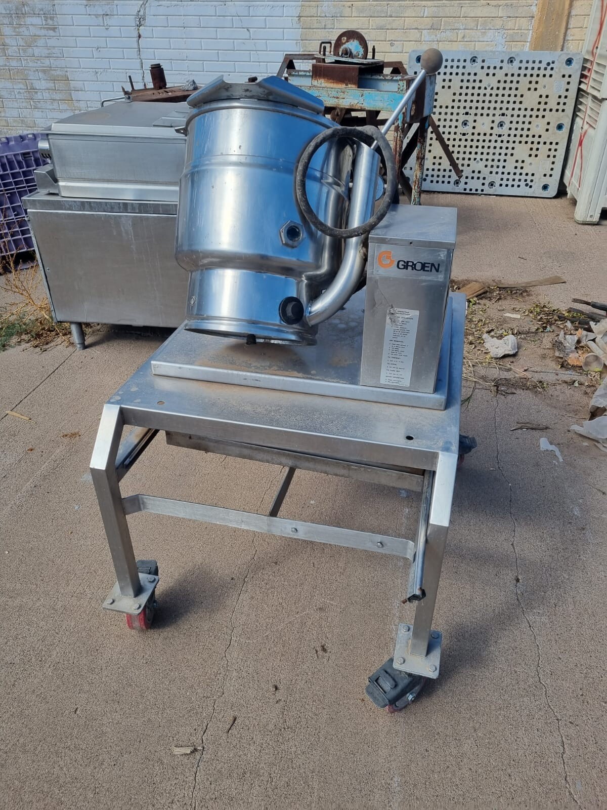 GROEN KETTLE 20QT STEAM JACKETED TILTING KETTLE (model TDB/7-20) | eBay