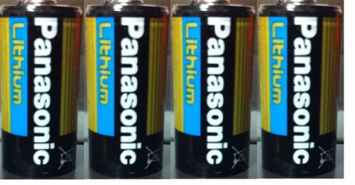 New "4" Panasonic CR123A 3V Battery 5816 5815 5800PIR-RES 5853 5890PI ...