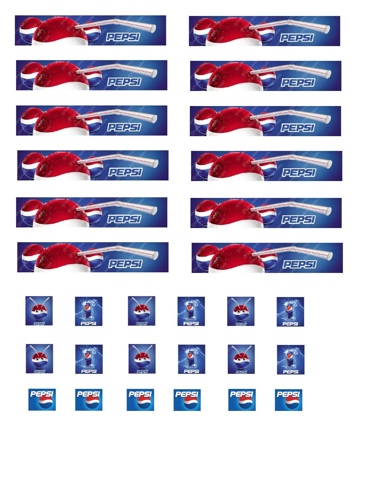 N Scale Truck / Trailer Decals " Pepsi " ( for 45' Trailers ) | eBay