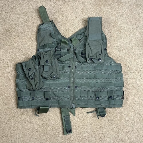 USGI CMU-33A/P22P-18 AirSave Survival Vest OD Green GWOT OldGen 2003 | eBay