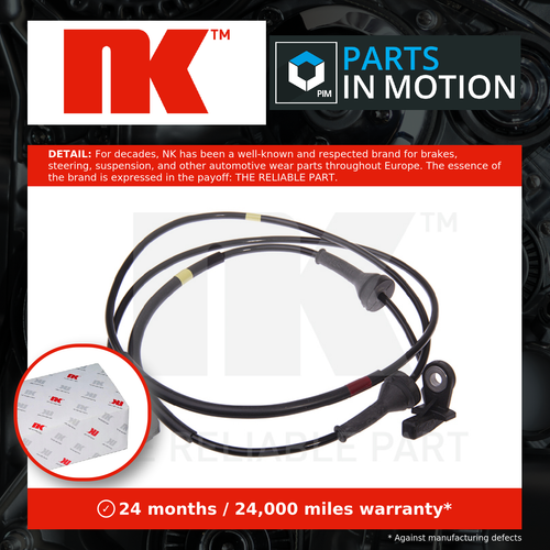 ABS Sensor fits VOLVO S80 Mk1 2.4D Rear Left 01 to 06 Wheel Speed NK ...