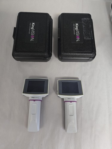 Lot of 2 King Vision Video Laryngoscope TFT LCD Screen | eBay