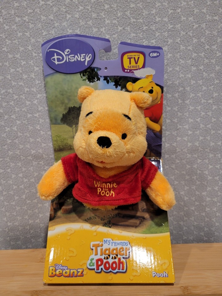 Disney My Friends Tigger & Winnie Pooh Plush Toy Super Sleuth Figure ...