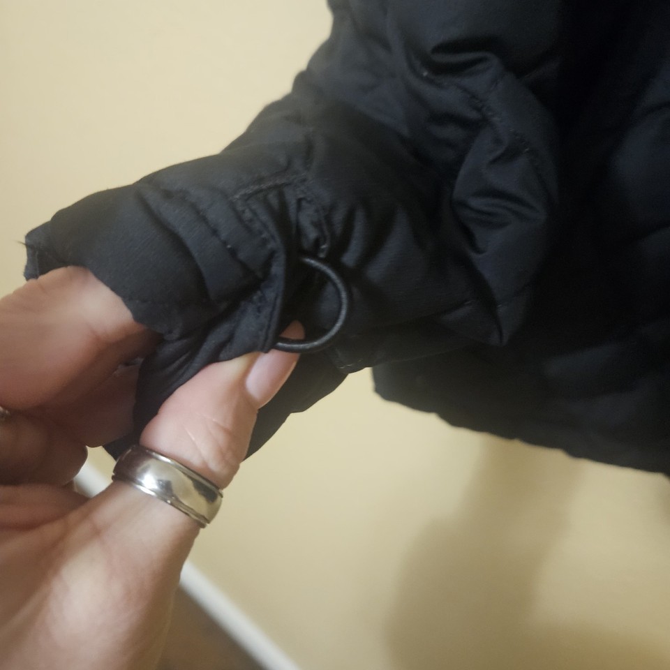 CABELA'S BLACK GOOSE DOWN QUILTED JACKET SZ M WOMAN'S ZIP UP G | eBay