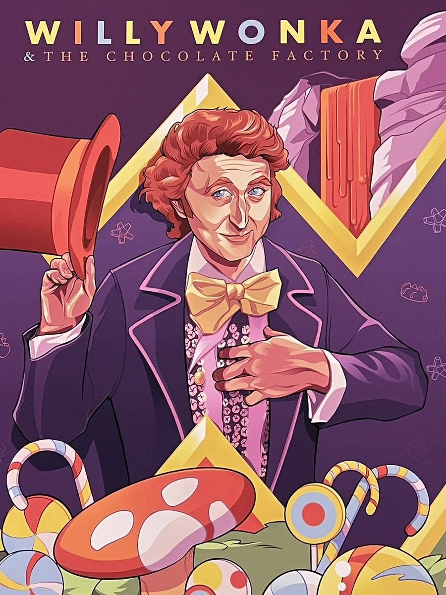 Willy Wonka Chocolate Art
