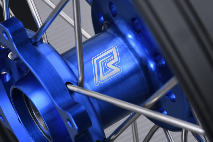 Blue Supermoto Spoked Rim / Front Wheel YAMAHA YZ 250 YZ250 1999-2024 3 ...