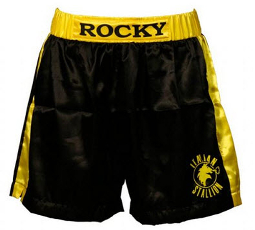 Rocky Balboa Movie Cosplay Boxing Robe Shorts Costume Set American Flag ...