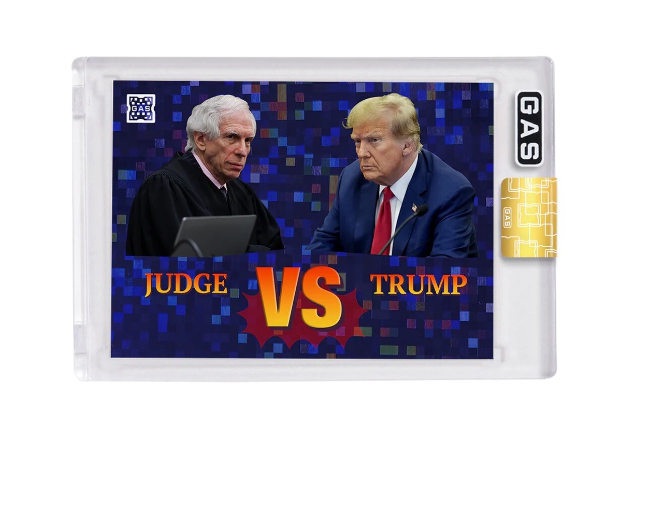 Limited Edition GAS SUPER COURT FIGHTER 2: Judge Versus Trump Pixel ...