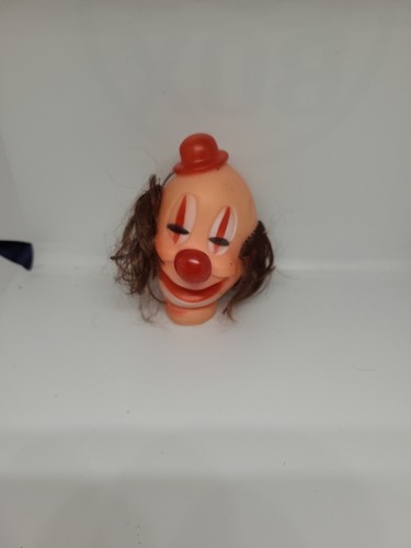 Vintage Hard Rubber Clown Hand Puppet Head Only | eBay