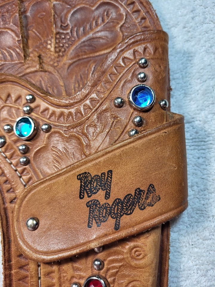Roy Rogers Six Shooter Jeweled Holster by Craighead Co. | eBay