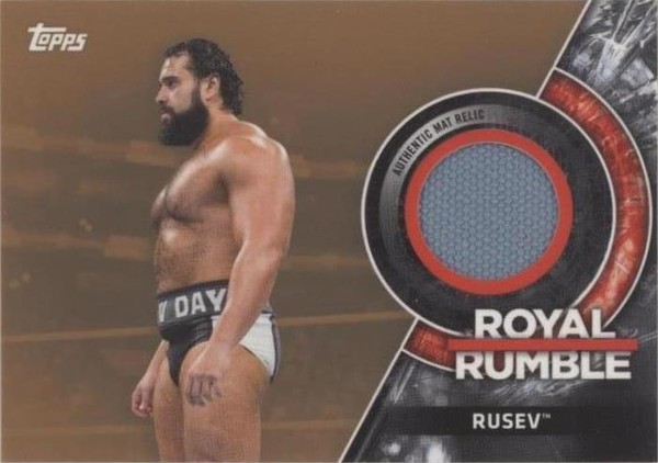 2018 Topps WWE Then Now Forever - Royal Rumble Mat Relics Bronze #MRRR ...