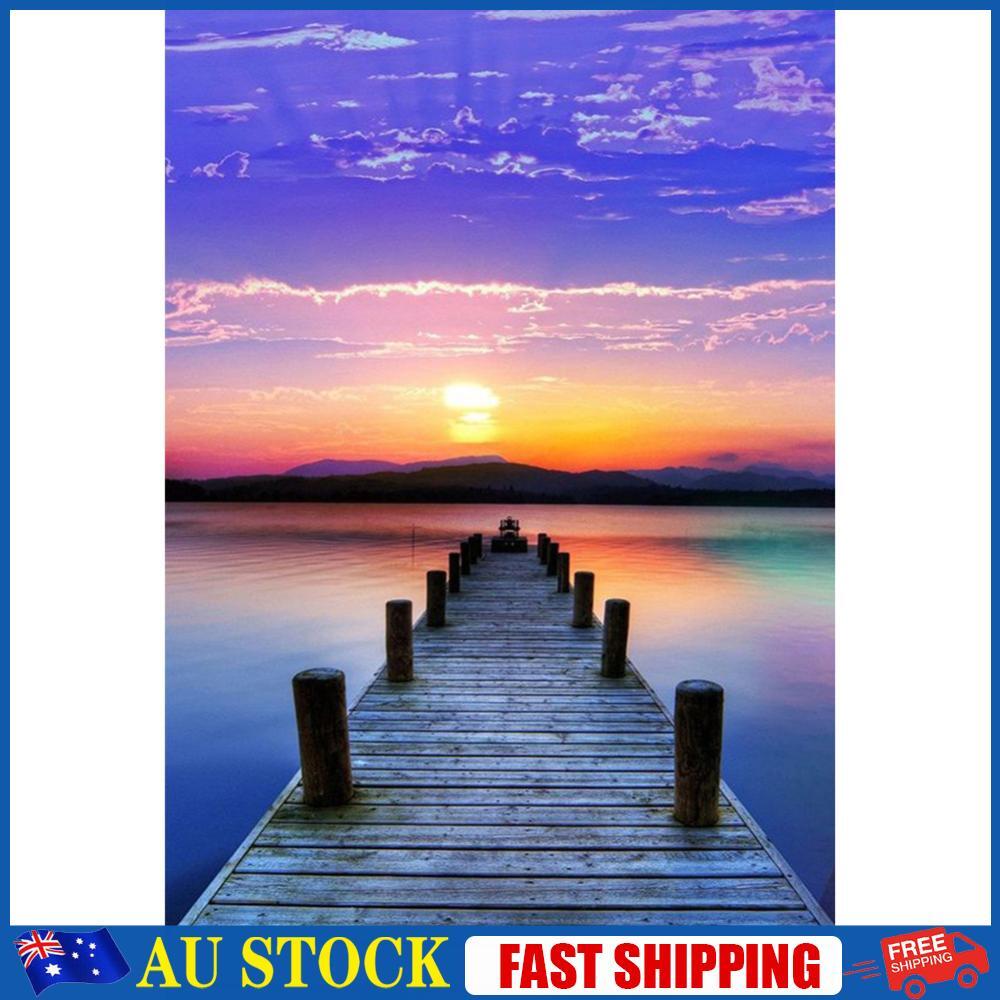 (DE1214) Scenery 5D DIY Square Diamond Diamond Painting Cross Stitch ...