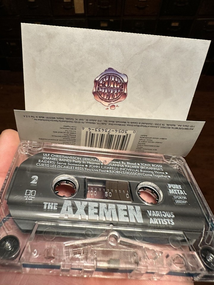 1988 THE AXEMEN HEAVY METAL CASSETTE PURE METAL | eBay