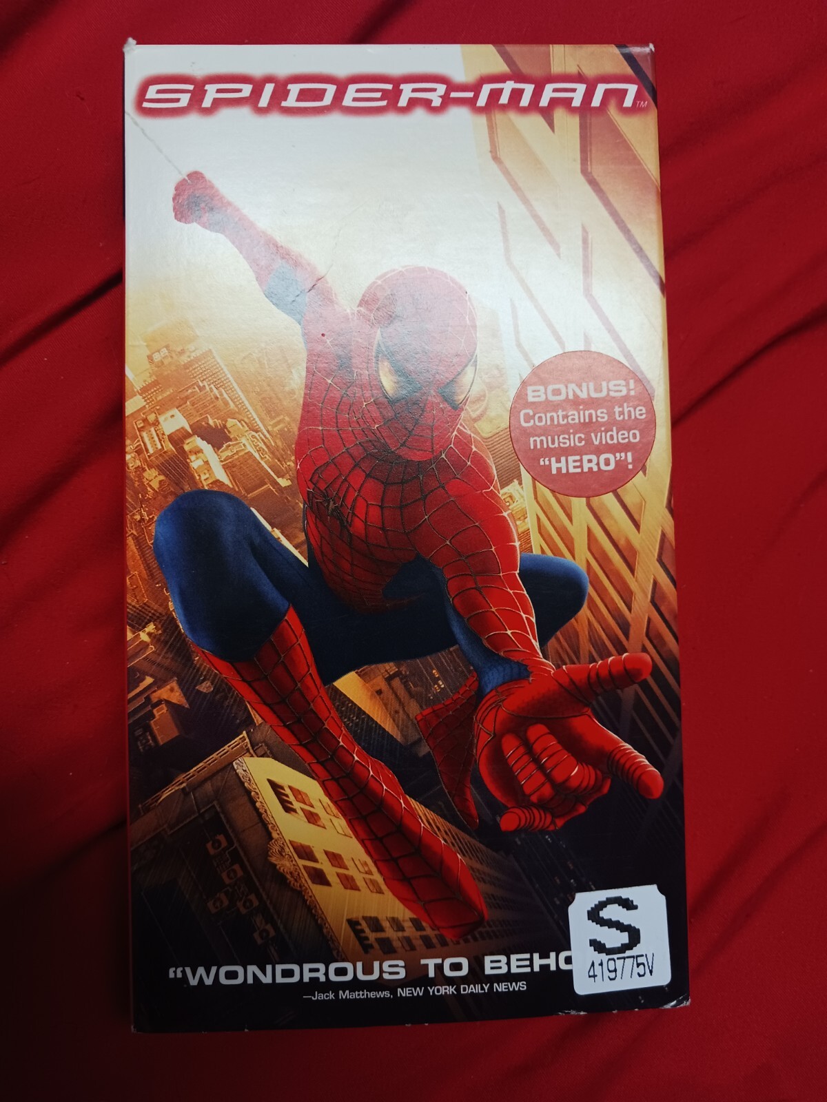 Spider-Man (VHS, 2002) Marvel Spiderman 43396061880| eBay