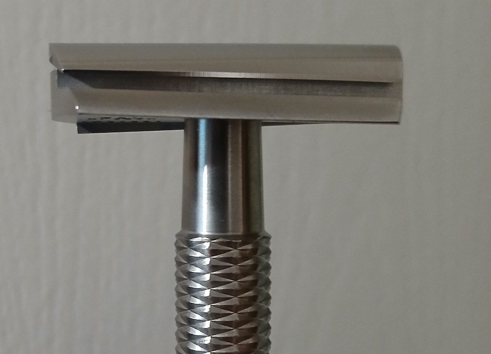 Rex Supply Co. Sentry Slant Stainless Steel 3 Piece DE Razor | eBay