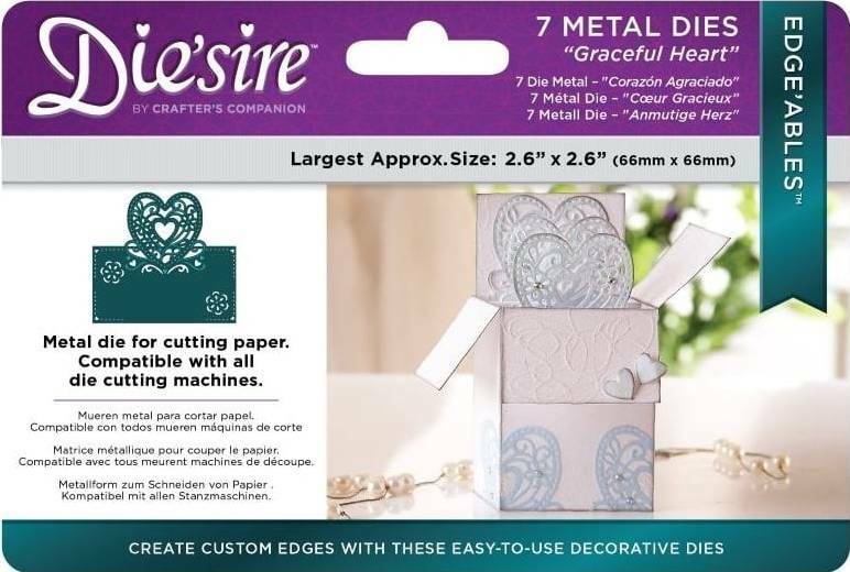 Die'sire Edge'ables Series of Thin Metal Dies + Die Sets by Crafter's ...