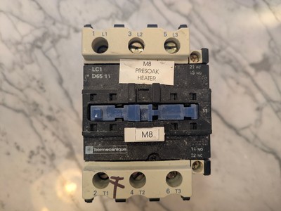 TELEMECANIQUE LC1 D6511 60Hz 120VAC COIL 3 POLE CONTACTOR | eBay