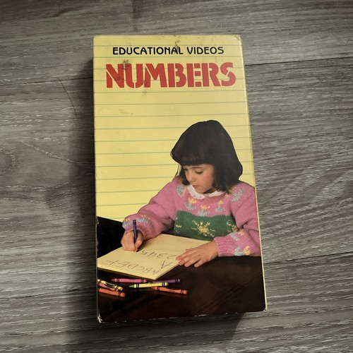 Numbers VHS VCR Video Tape Used Educational | eBay